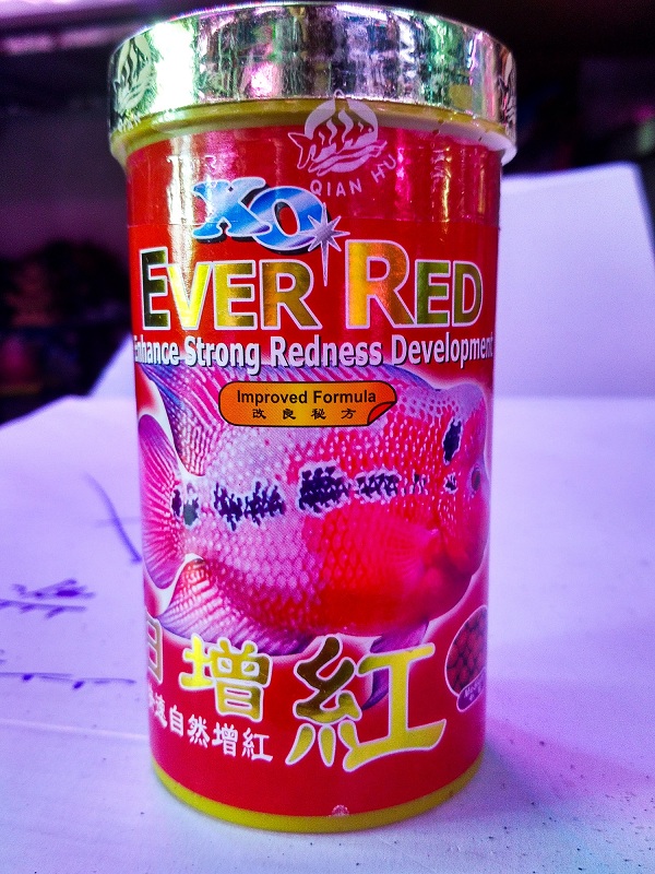 Thức ăn cá La Hán XO Ever Red 120g